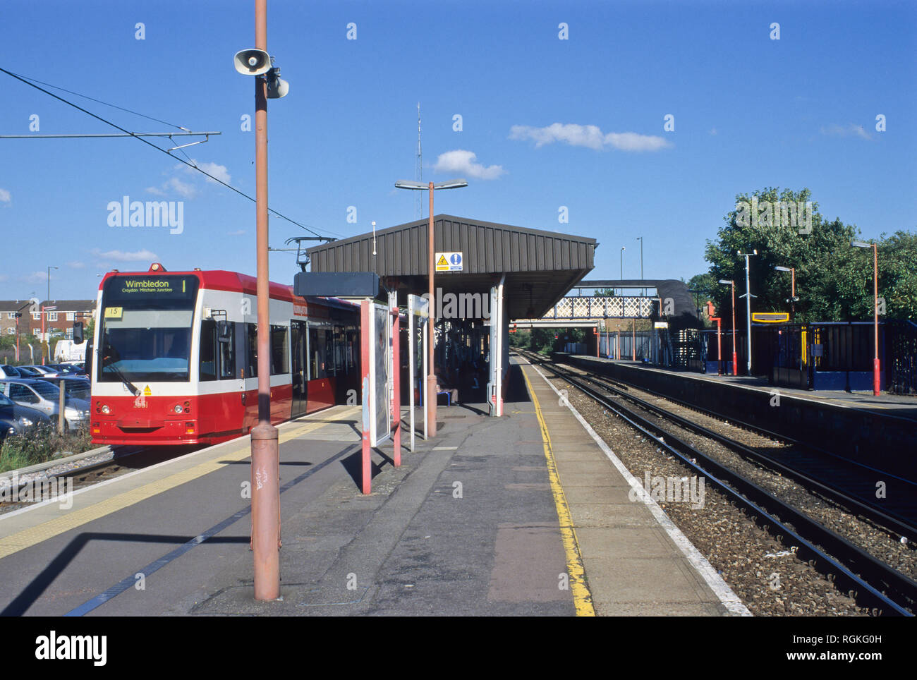 London Light Rail Croydon Stock Photo - Alamy