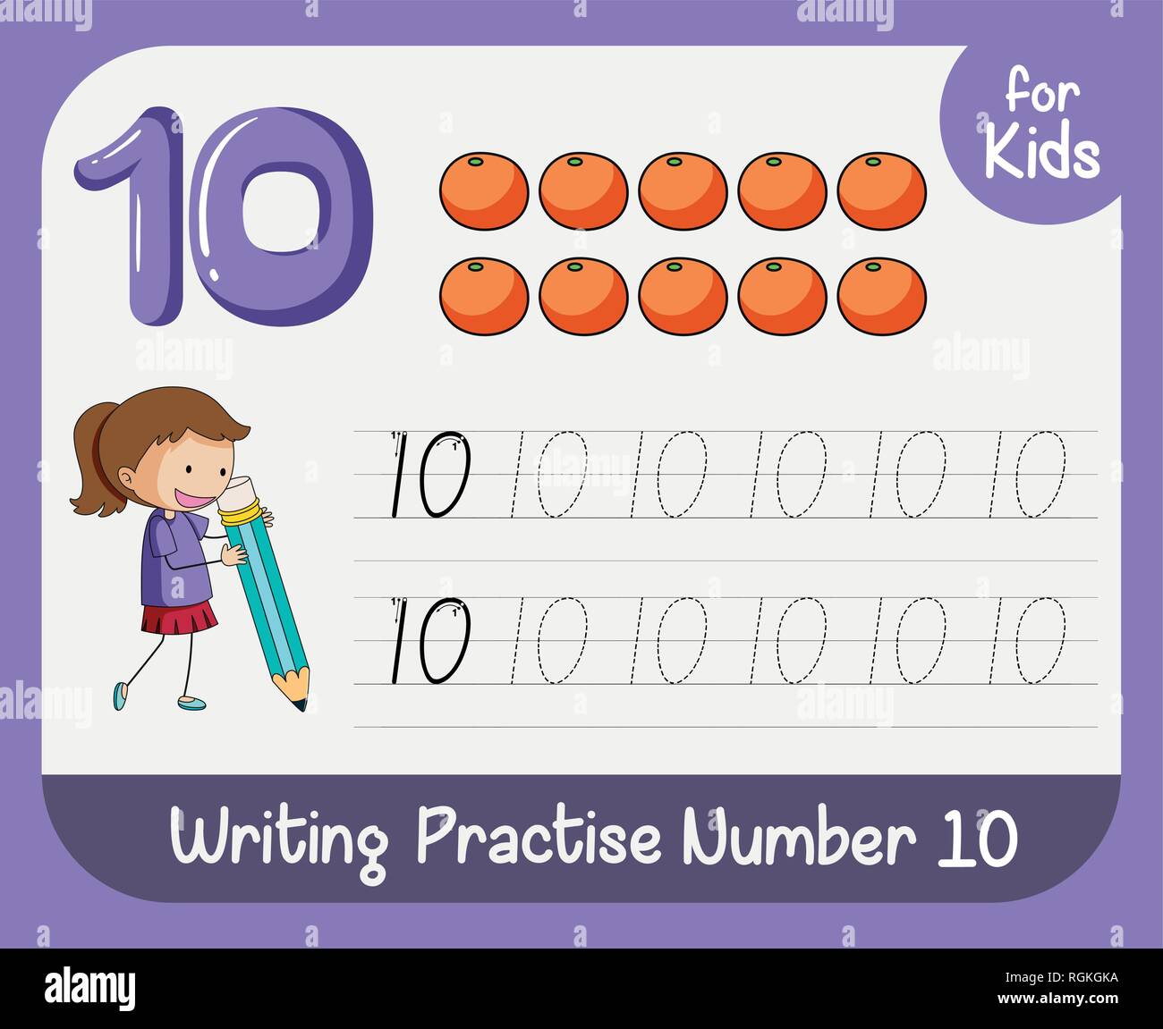 Worksheets Stock Vector Images - Alamy