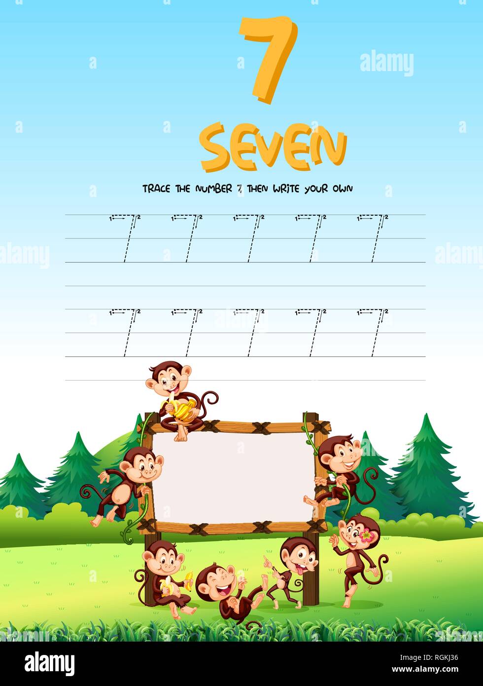 Worksheets Stock Vector Images - Alamy