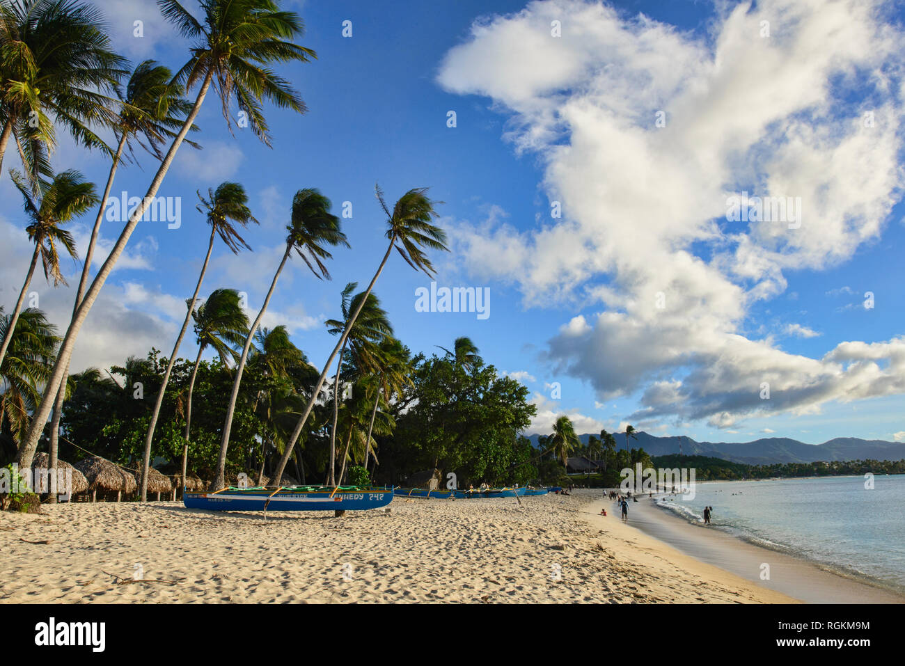 Beautiful Saud Beach, Pagudpud, Ilocos Norte, Philippines Stock Photo ...