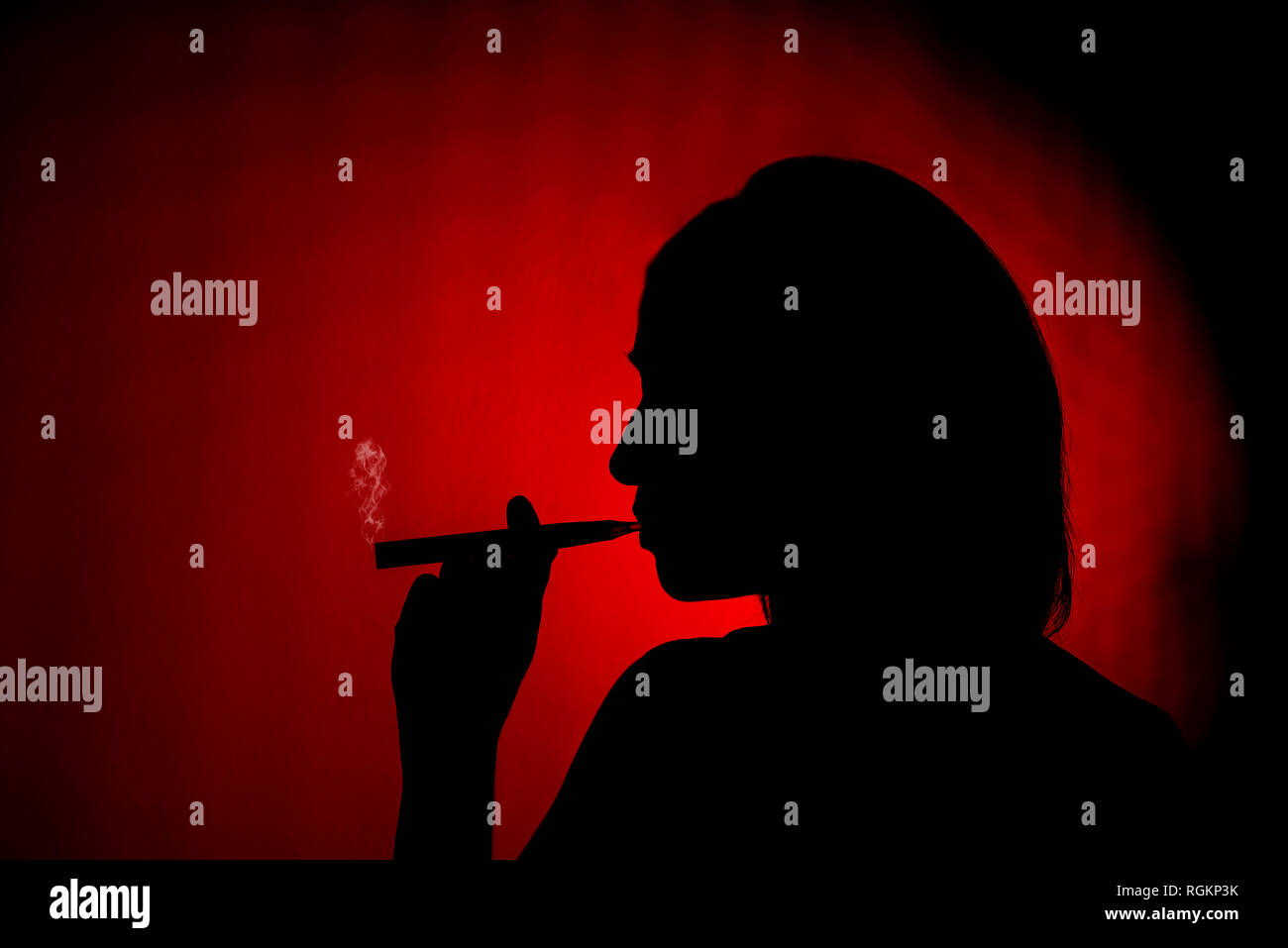 Female Vaping High Resolution Stock Photography and Images - Alamy