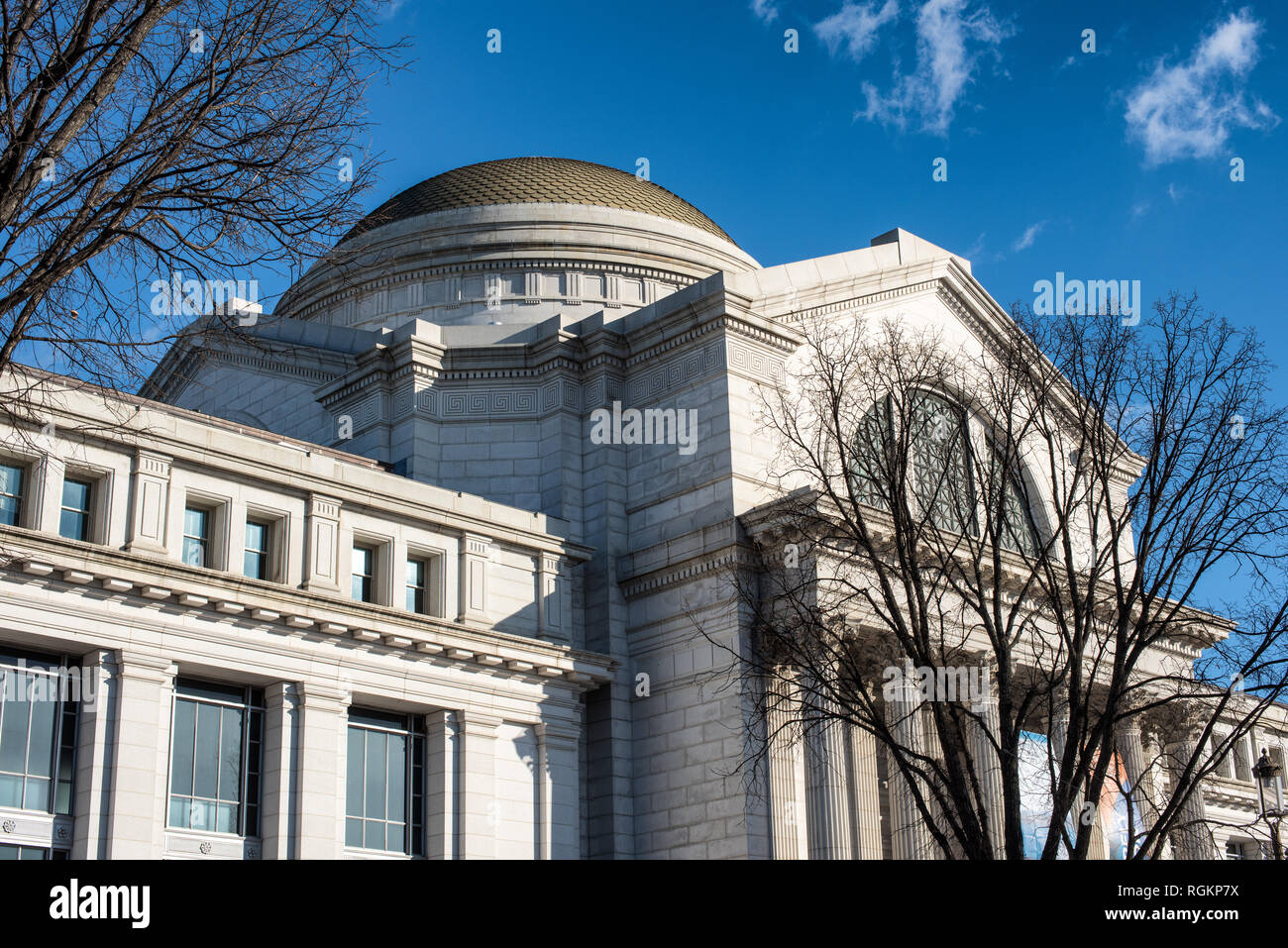 WASHINGTON DC, United States — The neoclassical facade of the ...