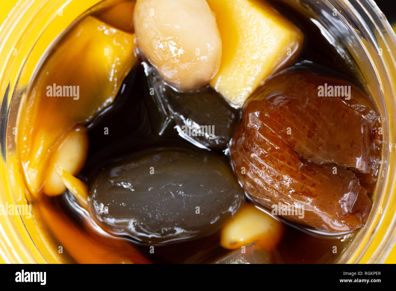 Black grass jelly hi-res stock photography and images - Alamy