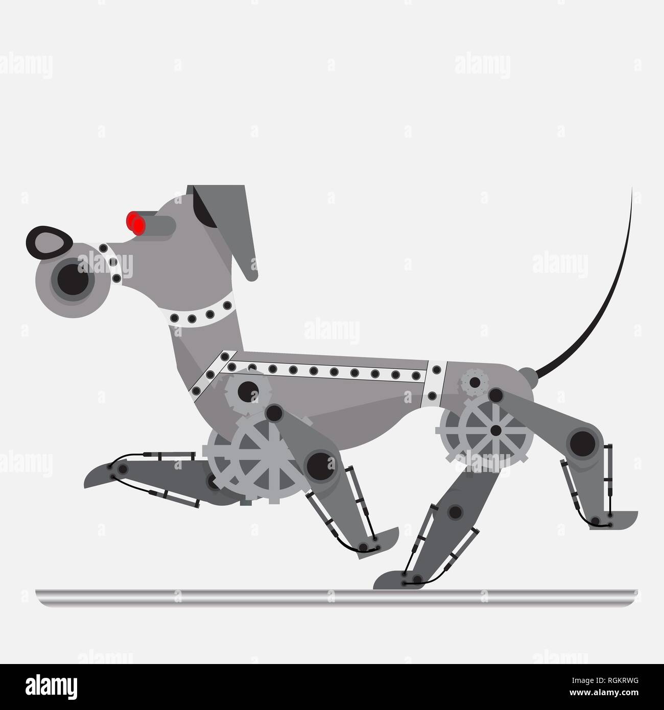 Robot dog hi-res stock photography and images - Alamy