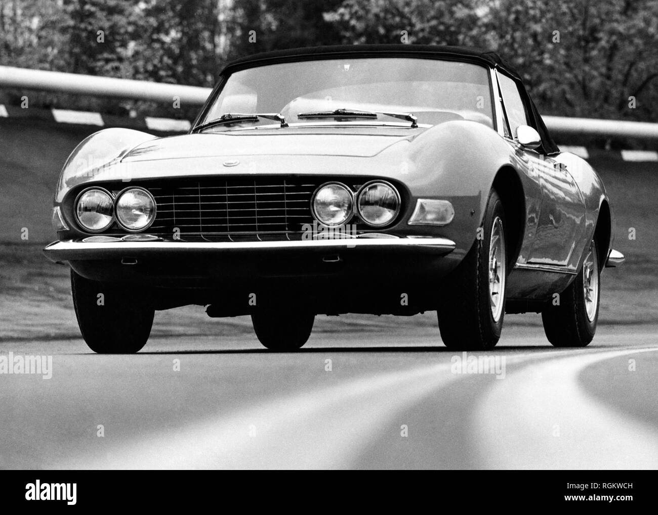 fiat dino spider, 1967 Stock Photo - Alamy