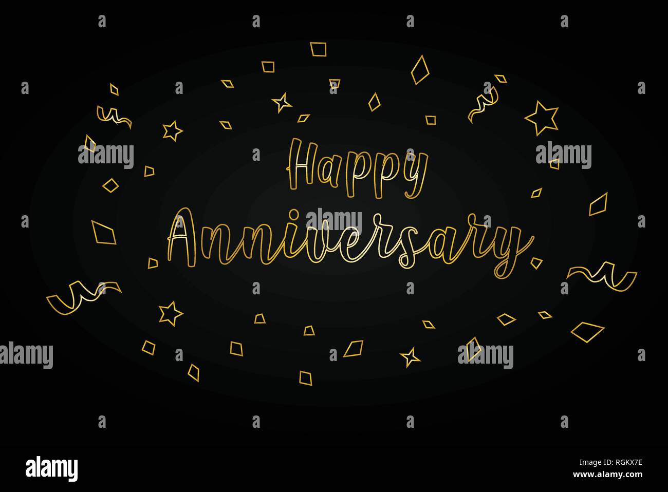 greeting happy typography vector design Stock Vector Image & Art - Alamy