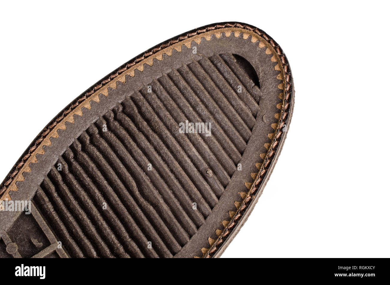 Rugged rubberized shoe sole with a rough texture Stock Photo - Alamy