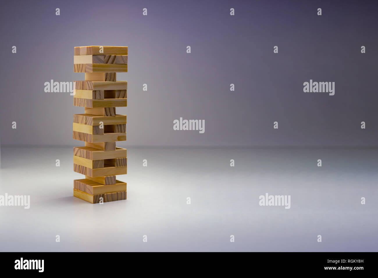 Kids Building Tower Of Blocks High Resolution Stock Photography and ...