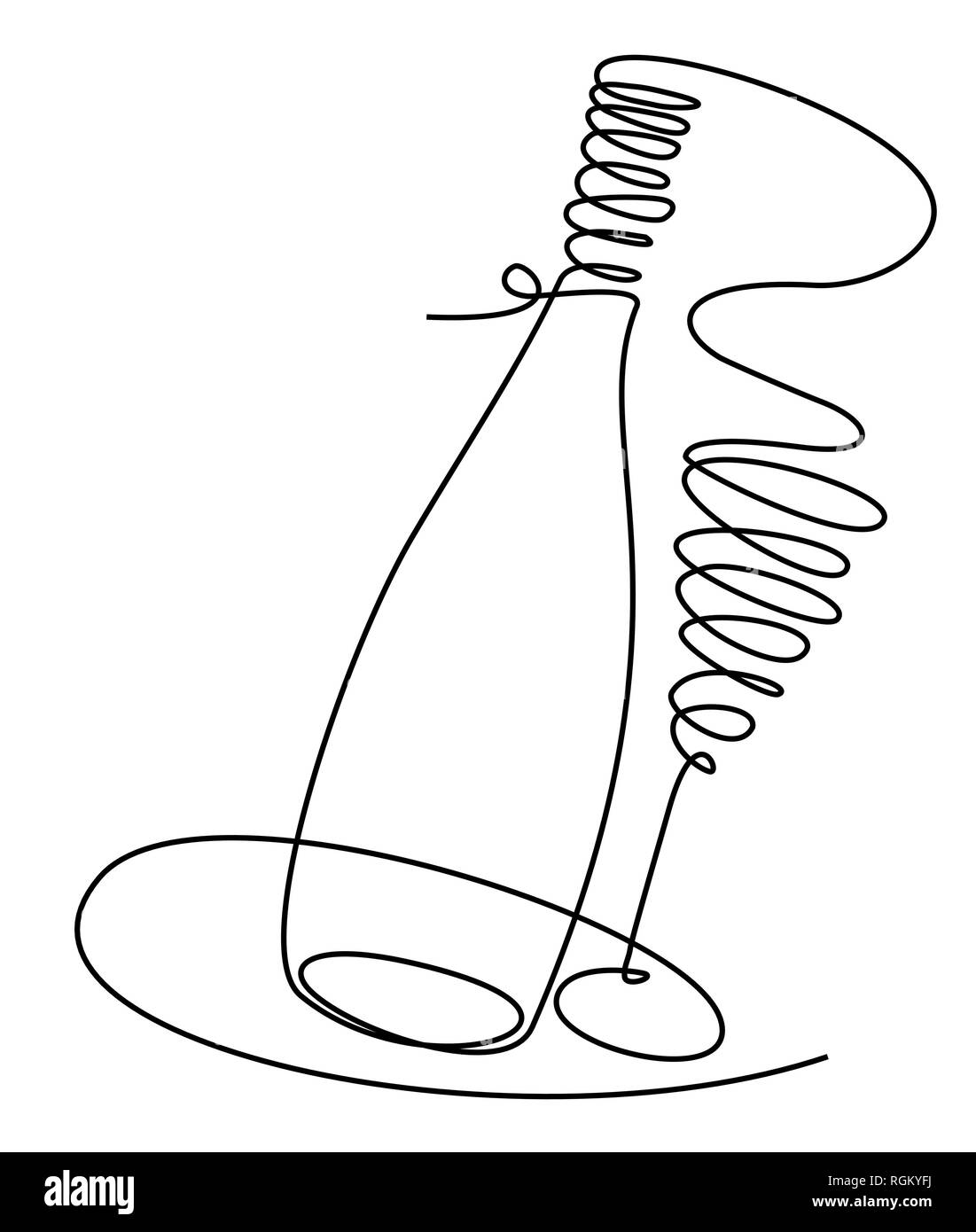 Birthday decorations background Black and White Stock Photos & Images ...