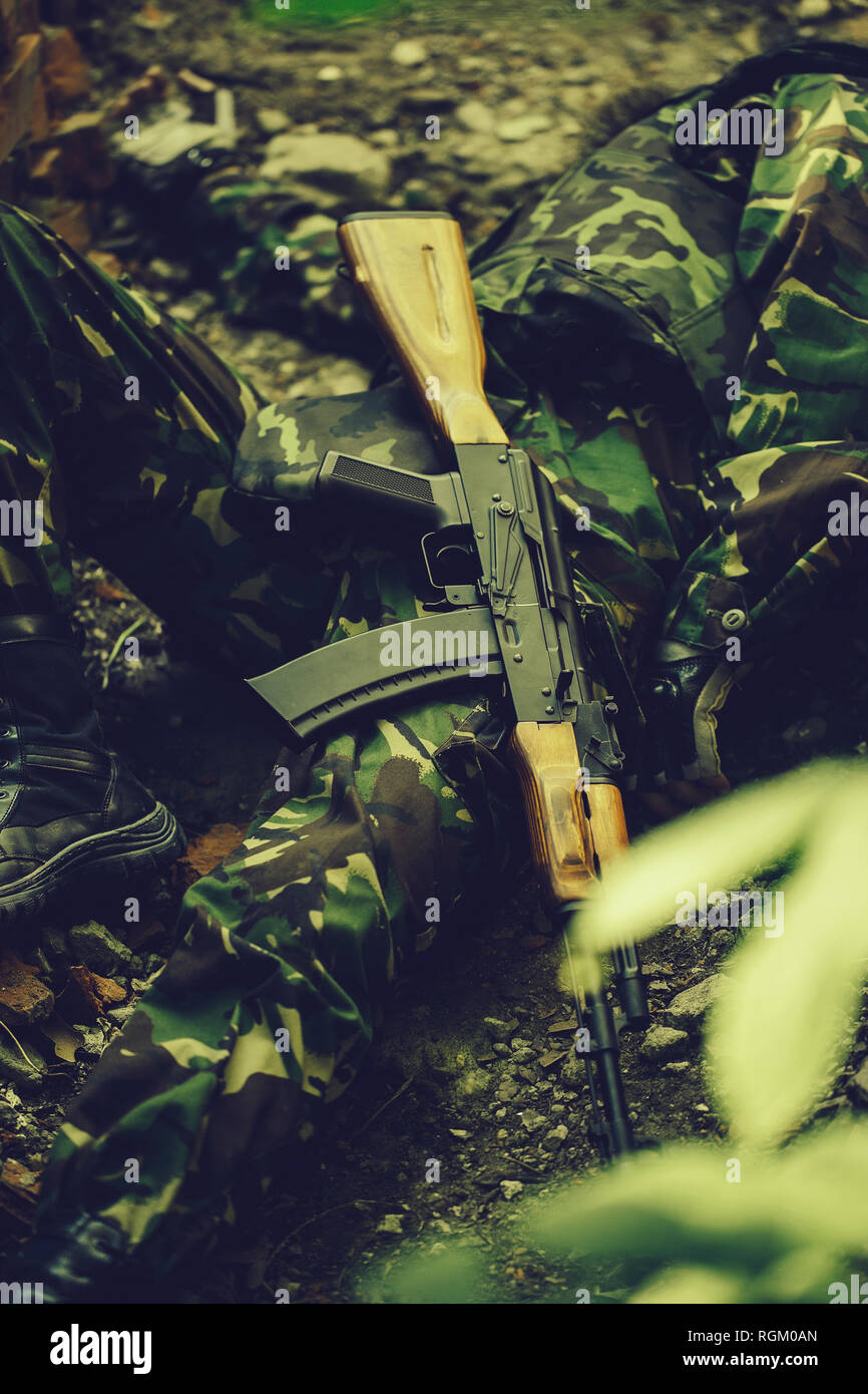 Dead Soldier High Resolution Stock Photography and Images - Alamy