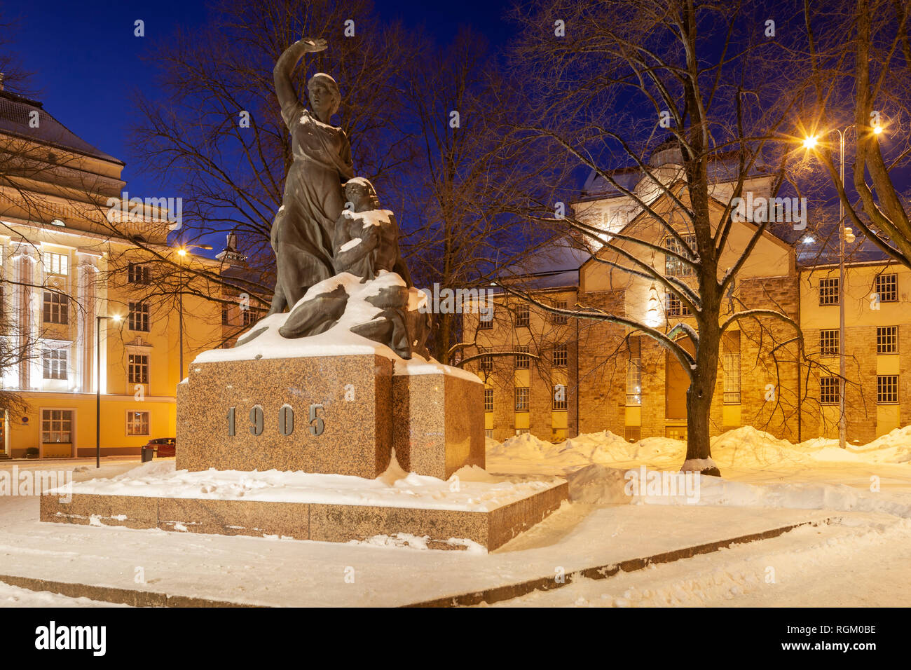 Monument to the Revolution of 1905, Tallinn, Estonia Stock Photo - Alamy