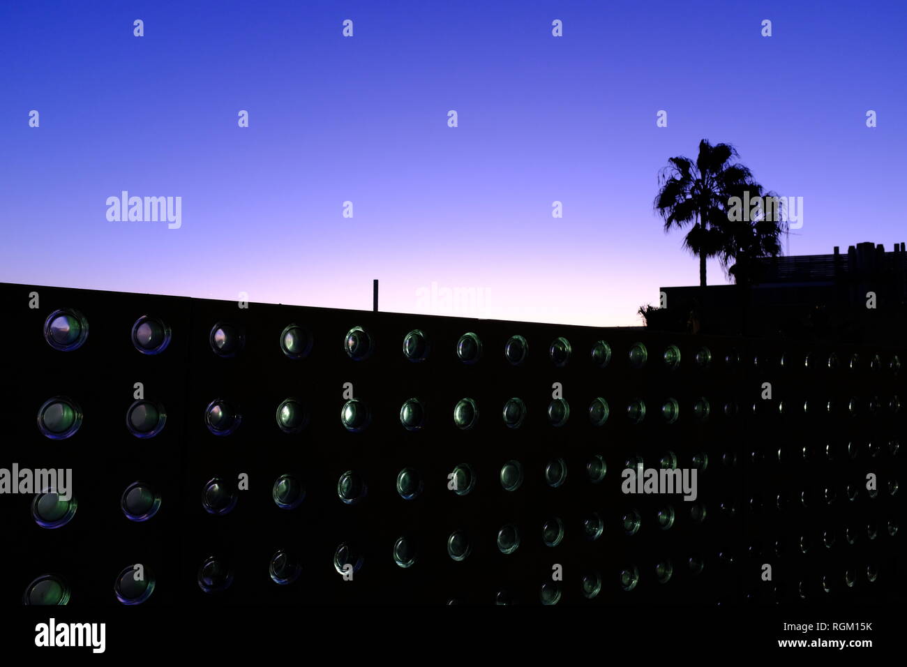 Wall with embedded glass hi-res stock photography and images - Alamy