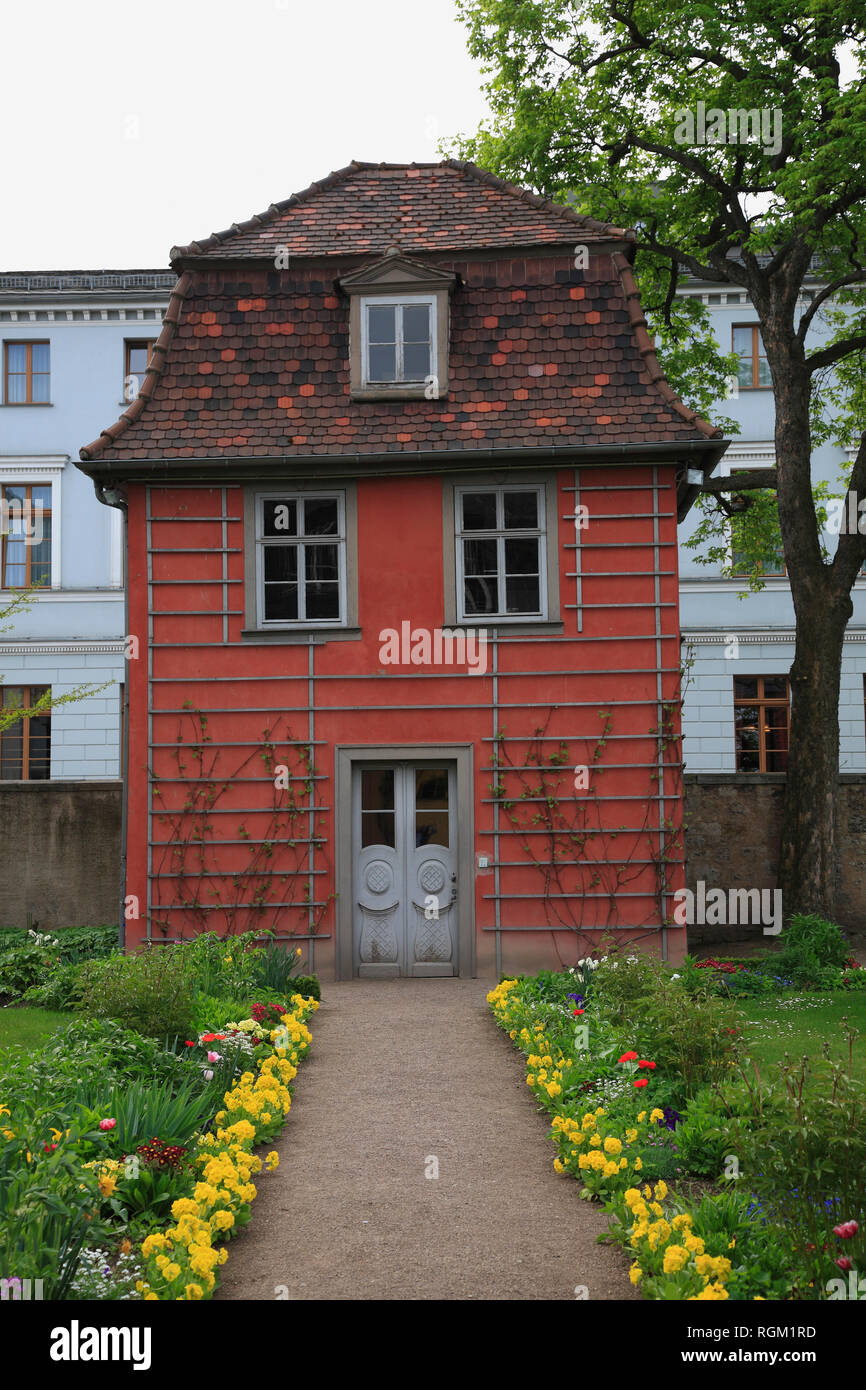 Gartenhäuschen am Goethehaus, Garden house at Goethe-House, Weimar ...