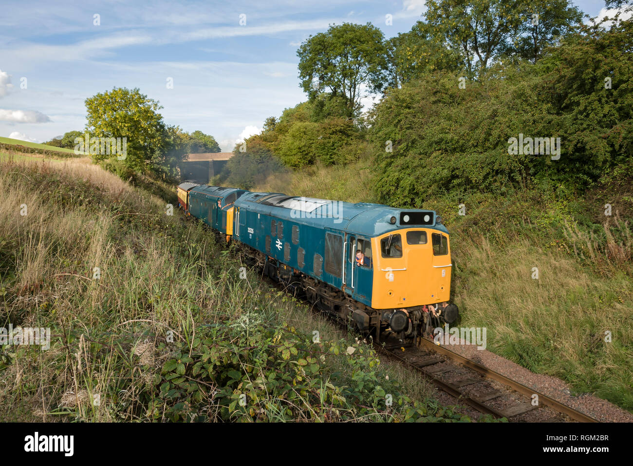 Diesel day at Bo'ness & Kinneil Railway in Bo'ness Falkirk Scotland UK ...
