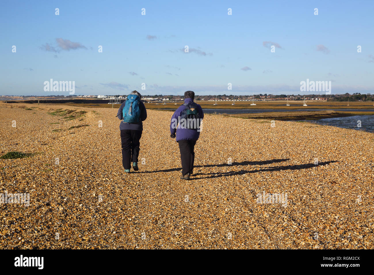 Hurst shingle spit hi-res stock photography and images - Alamy