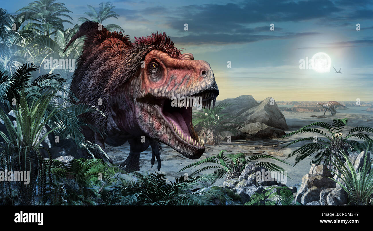 Tarbosaurus hi-res stock photography and images - Alamy