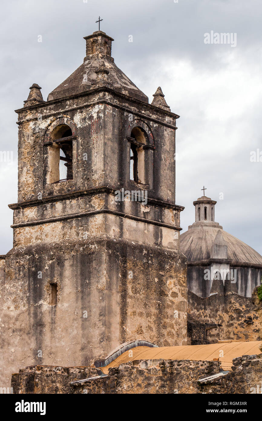 Mission Conception entrance - example of Spanish Colonial Architecture ...