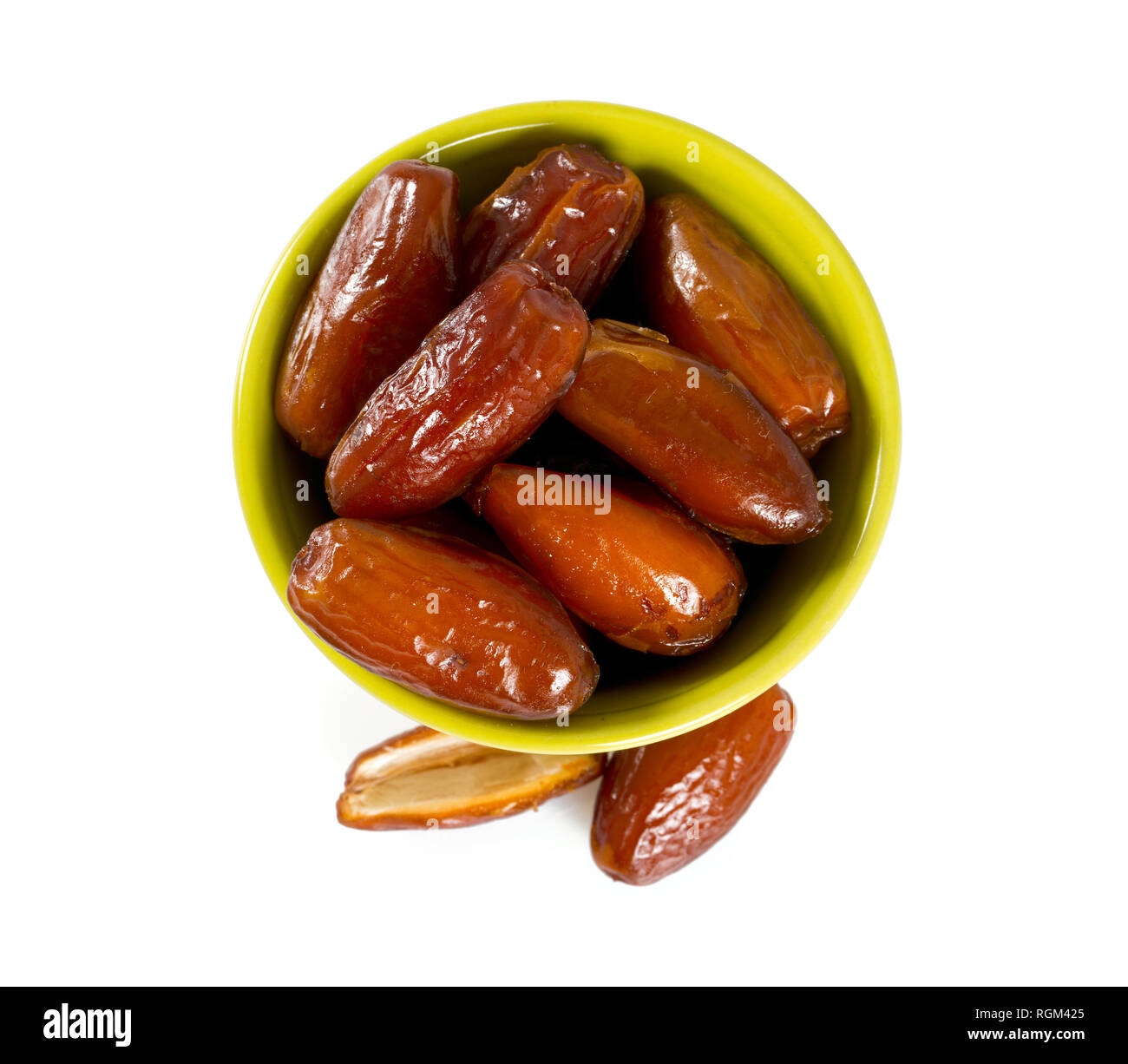 dried dates isolated on white Stock Photo - Alamy