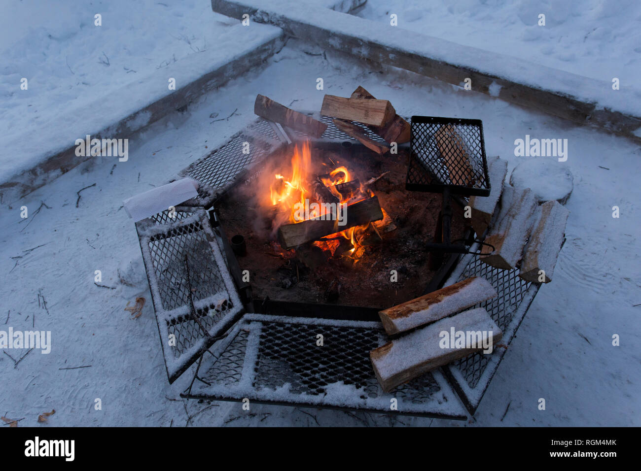 Burning ice in dark hi-res stock photography and images - Alamy