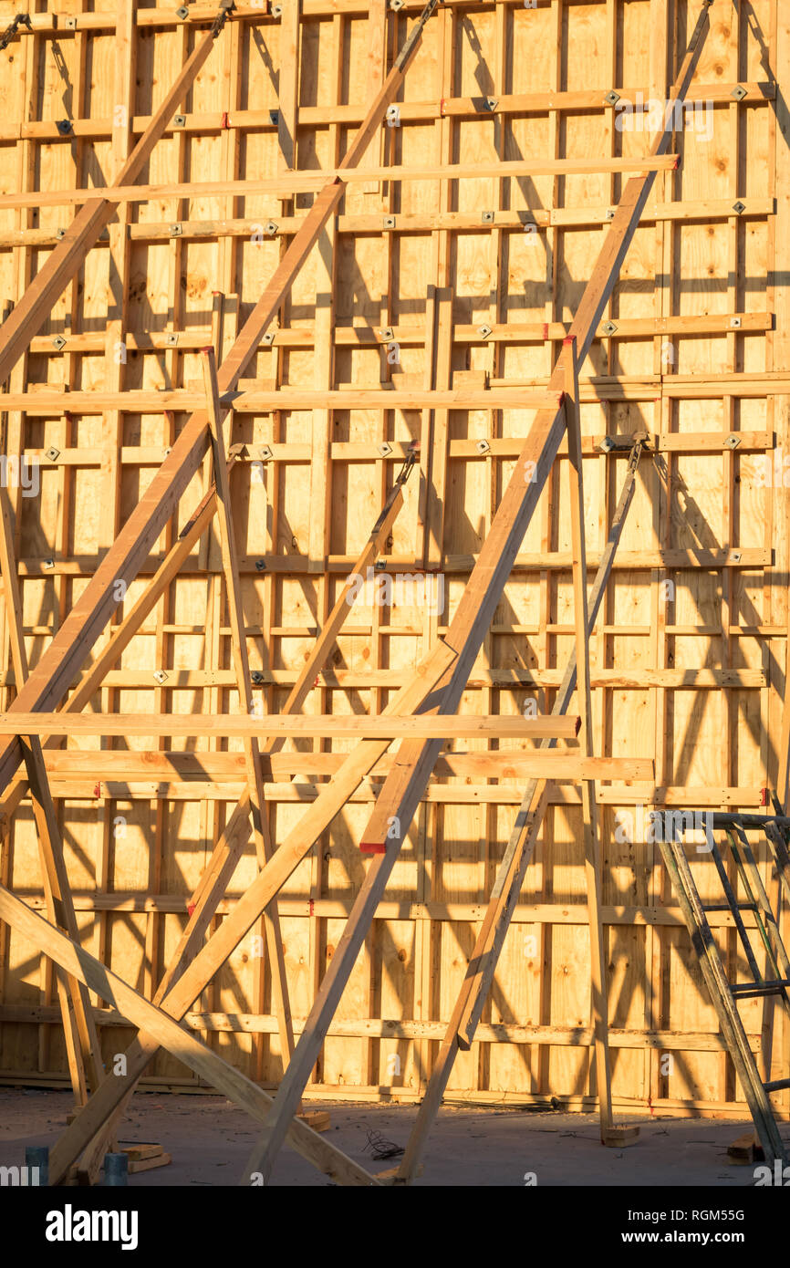 Close up Formwork Construction Stock Photo - Alamy