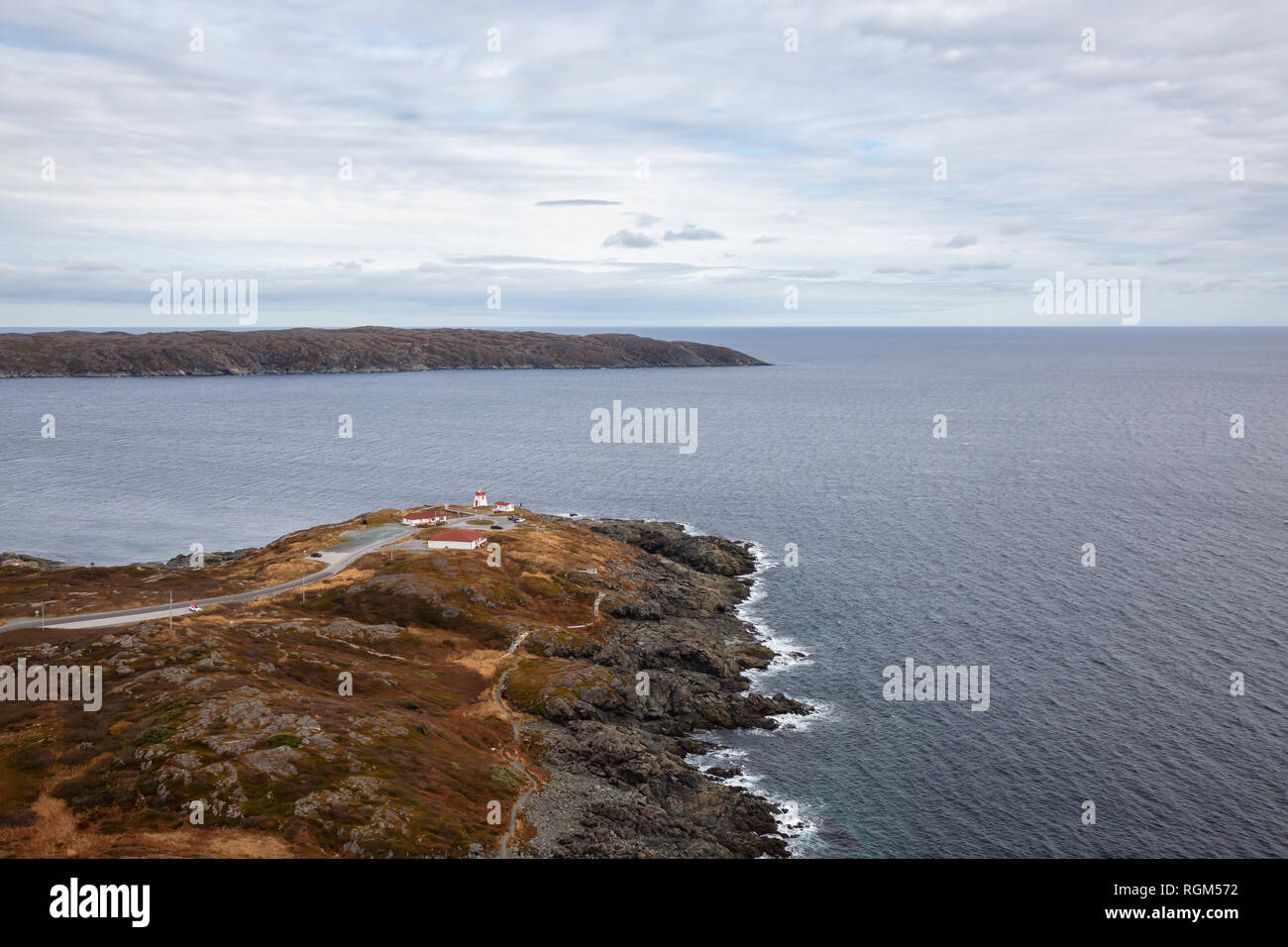 Lighthouse st anthony newfoundland hi-res stock photography and images ...