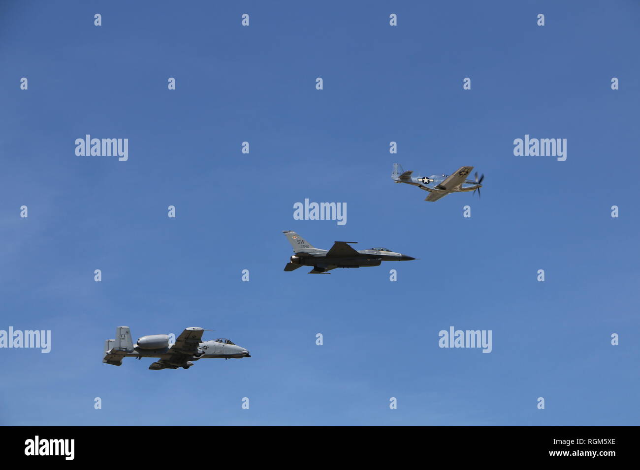 through the years of the fighter jets Stock Photo - Alamy