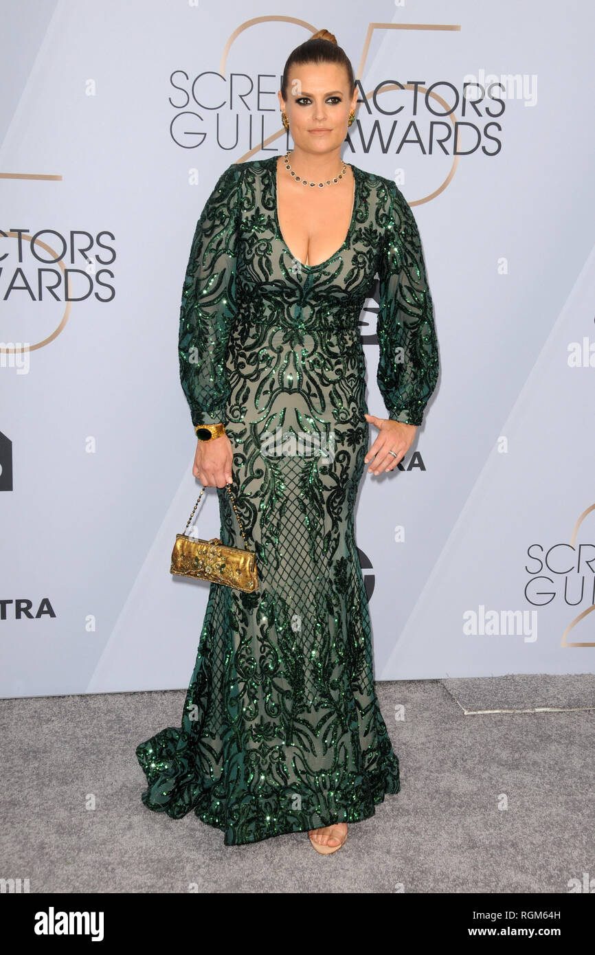 Los Angeles, CA, USA. 27th Jan, 2019. LOS ANGELES - JAN 27: Marianna ...