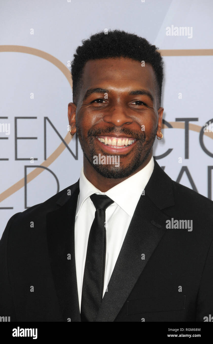 Los Angeles, CA, USA. 27th Jan, 2019. LOS ANGELES - JAN 27: Khris Davis ...