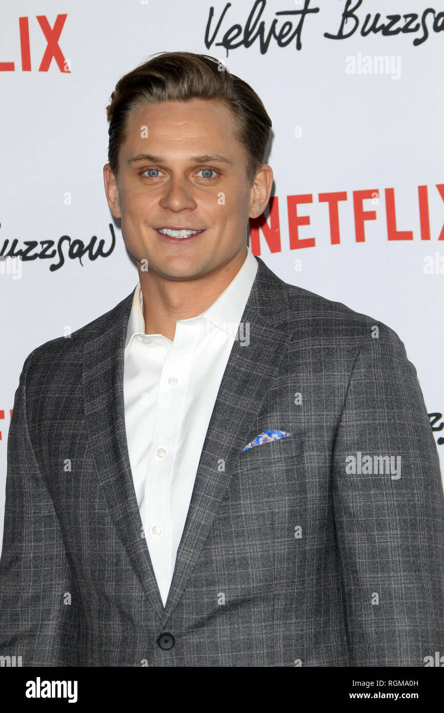 Los Angeles, CA, USA. 28th Jan, 2019. LOS ANGELES - JAN 28: Billy ...