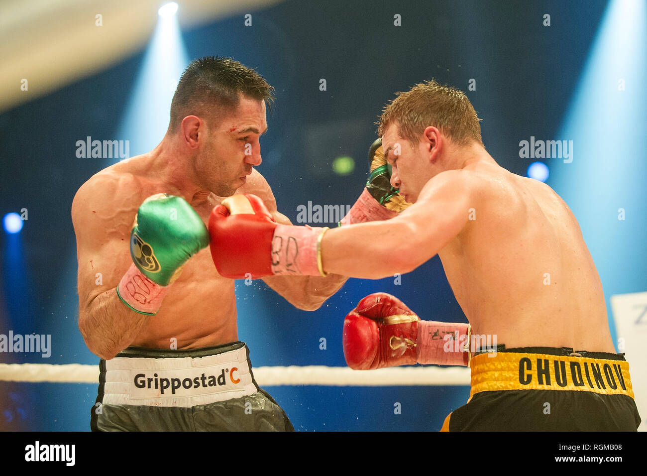 Felix STURM turns 40 on January 31, 2019, Felix STURM (left) in action ...