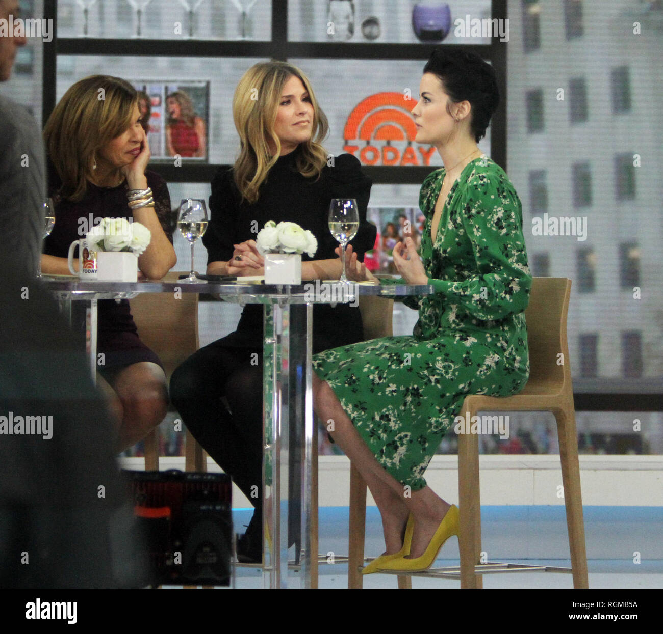 Jenna bush today show 2019 hi-res stock photography and images - Alamy