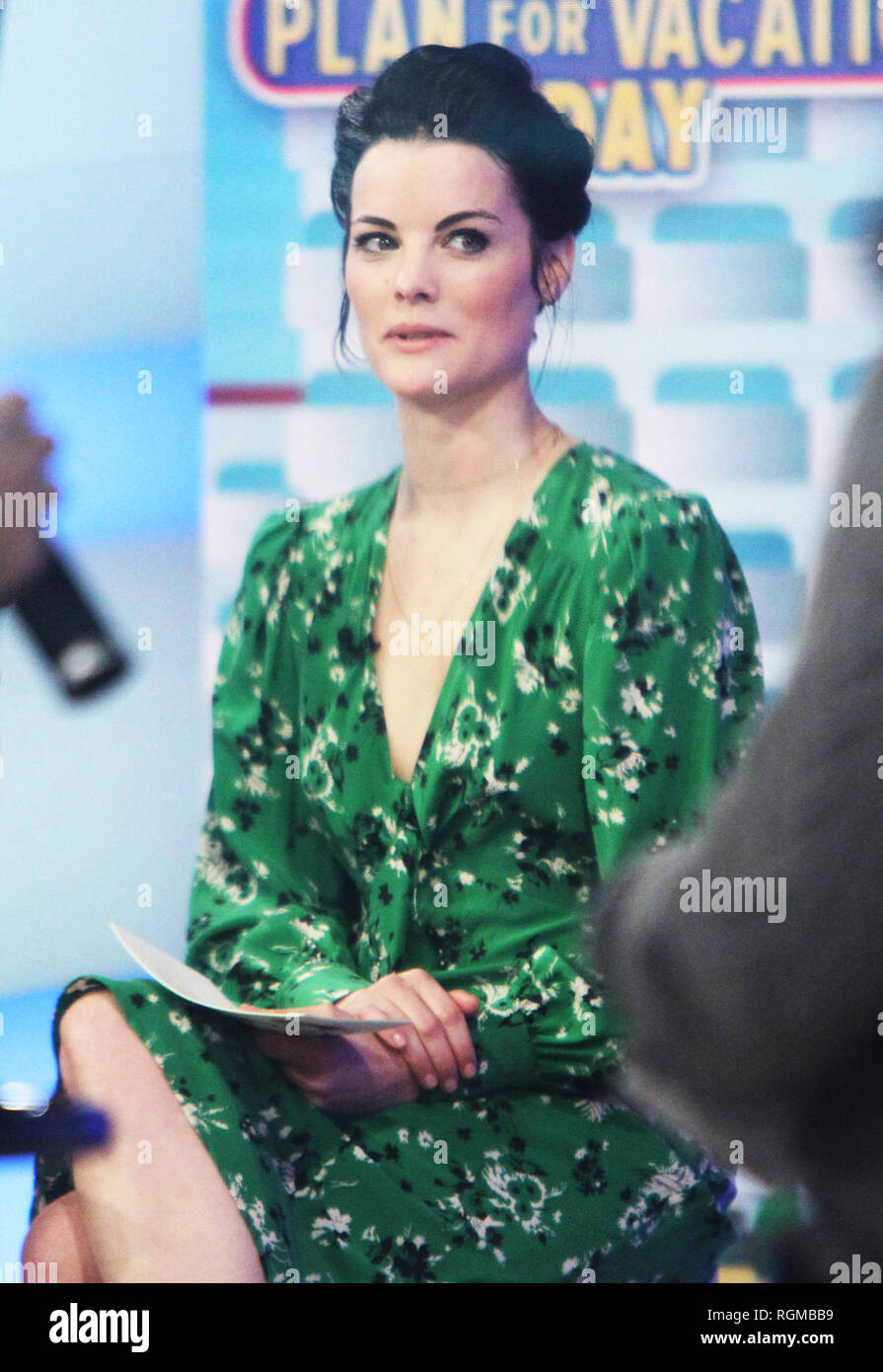 New York, NY, USA. 29th Jan, 2019. Jaimie Alexander guest hosts on NBC ...