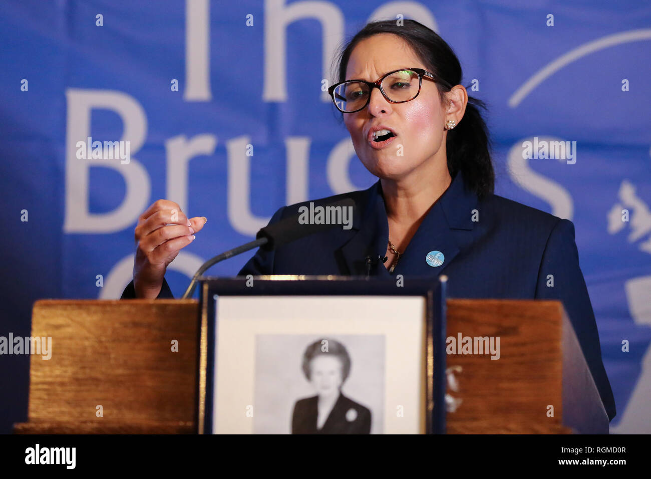 Priti patel mp former secretary of state for international hi-res stock ...