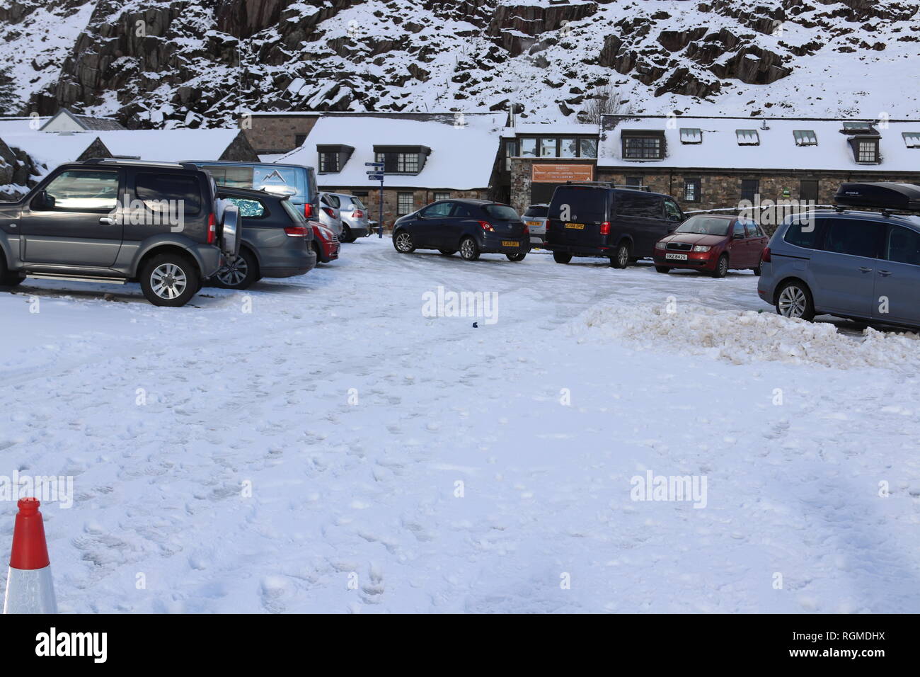 Snowdon snow night hi-res stock photography and images - Alamy