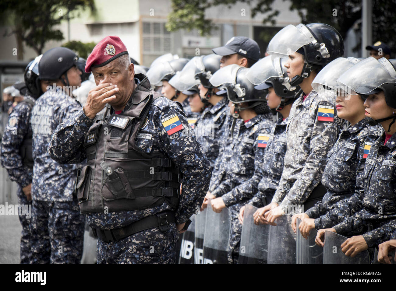 Bolivarian national police pnb hi-res stock photography and images - Alamy