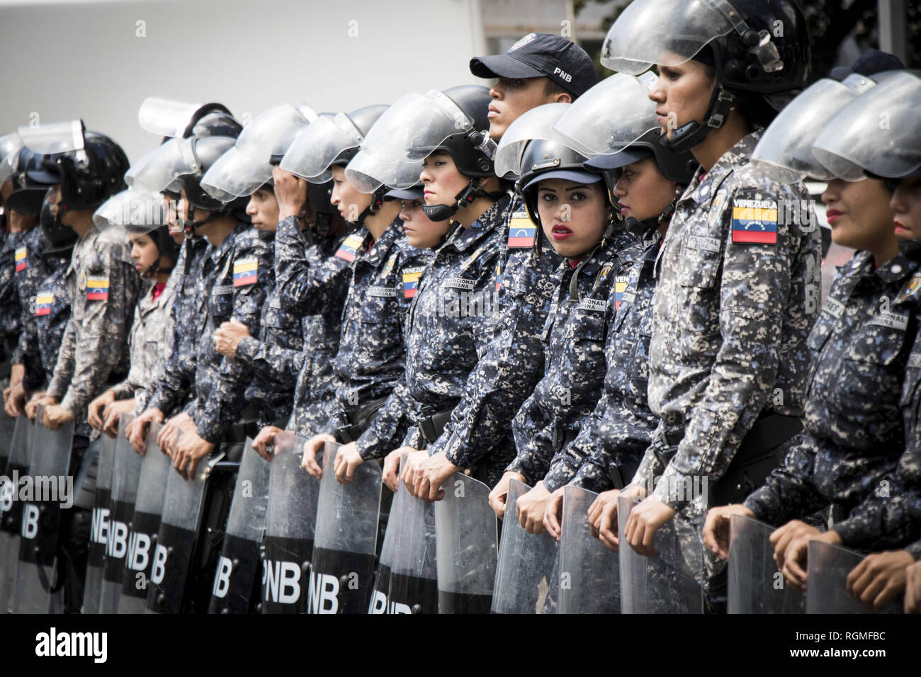 Bolivarian national police hi-res stock photography and images - Alamy