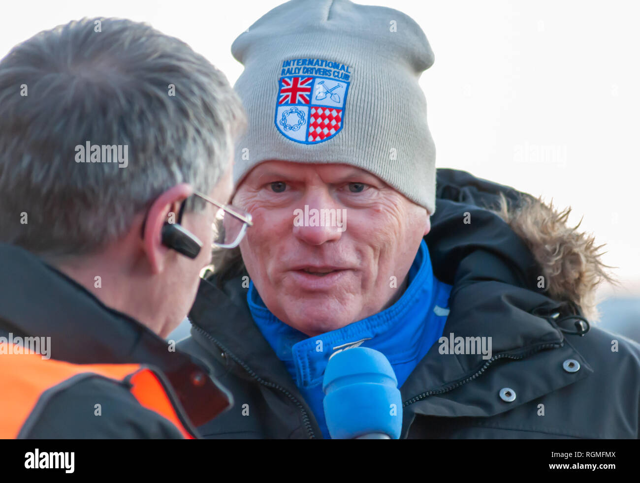 Interview racing car driver vintage hi-res stock photography and images ...