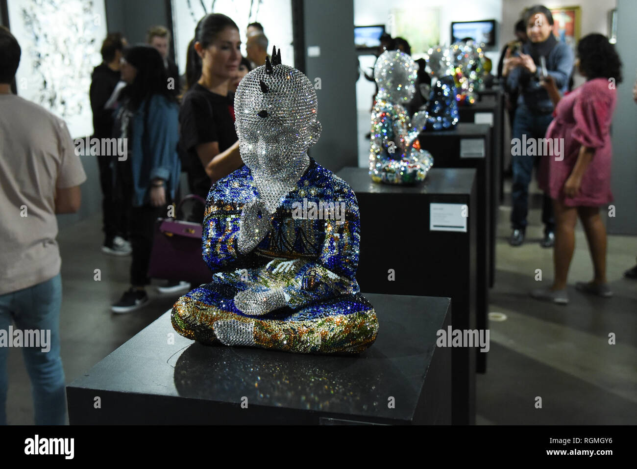 Los Angeles, California, USA. 27th Jan, 2019. 'PUNK BUDDHA STARRY NIGHT ...