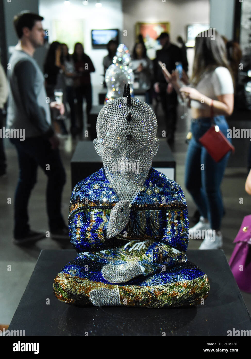 Los Angeles, California, USA. 27th Jan, 2019. 'PUNK BUDDHA STARRY NIGHT ...