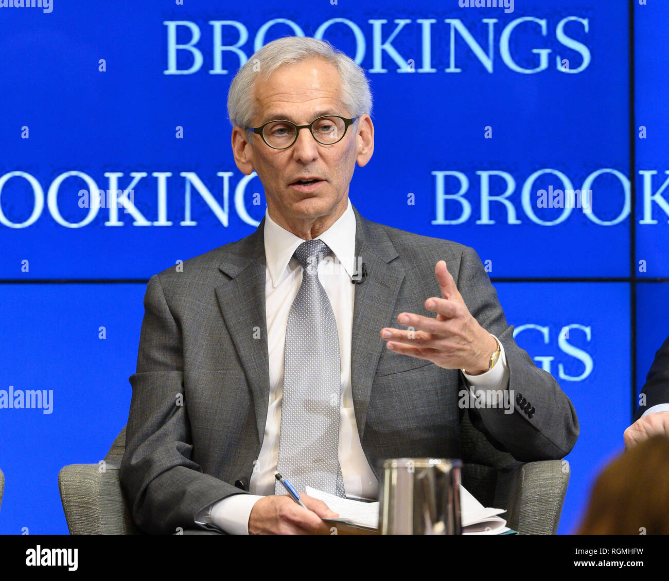 Washington, DC, USA. 30th Jan, 2019. HOWARD KONAR, founder and ...