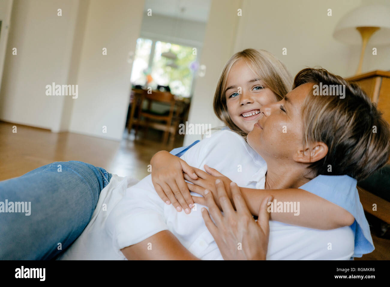 Loving mother daughter embrace hi-res stock photography and images - Alamy
