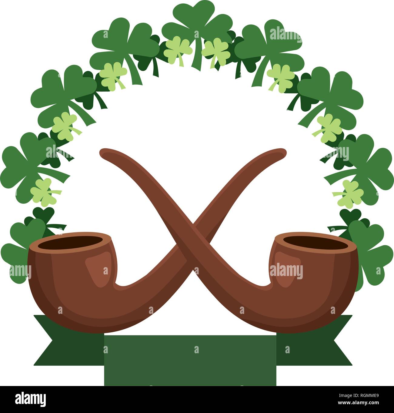pipe and ribbon Stock Vector Image & Art - Alamy