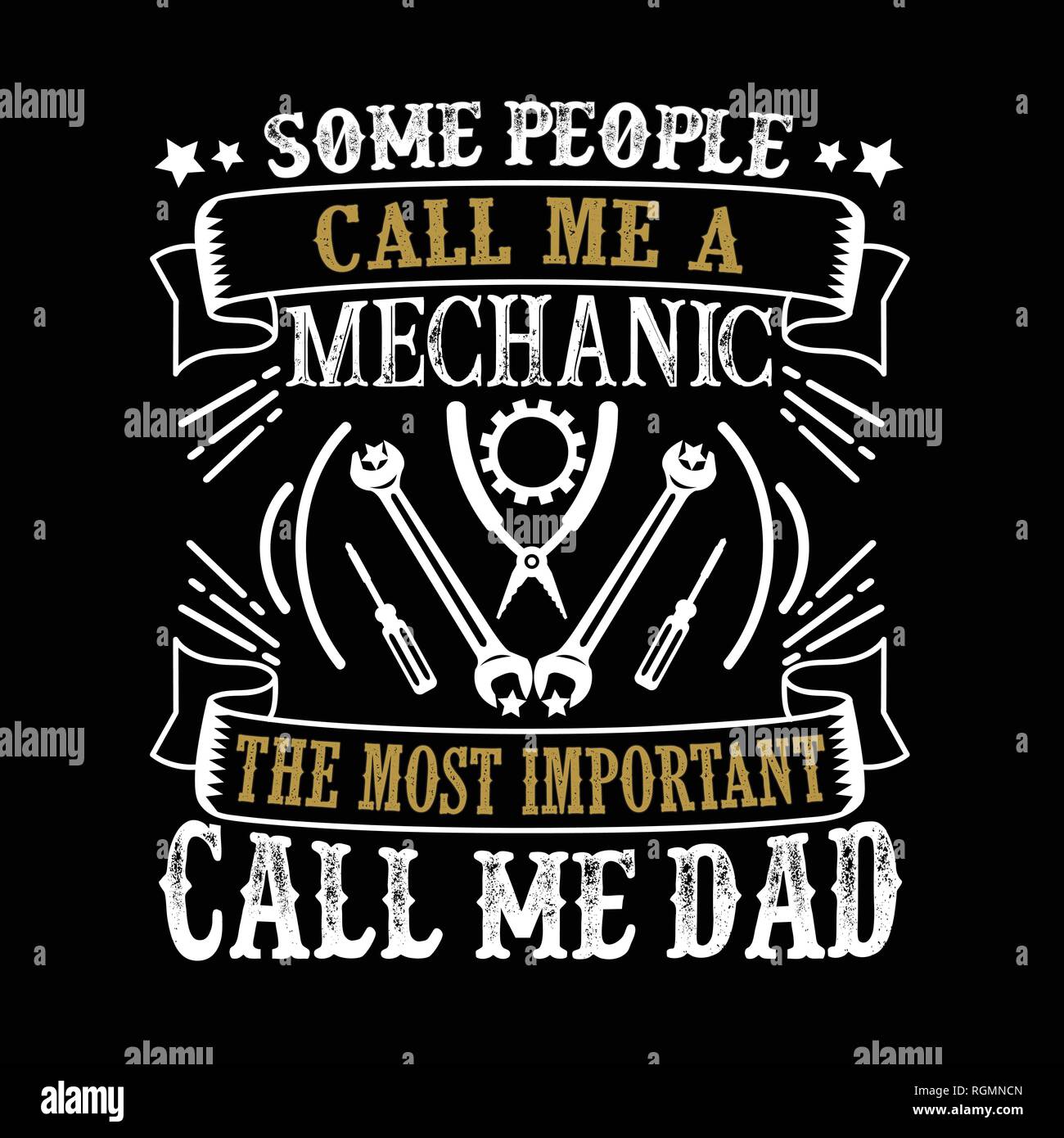 Mechanic Father Day Quote and Saying Stock Vector Image & Art - Alamy