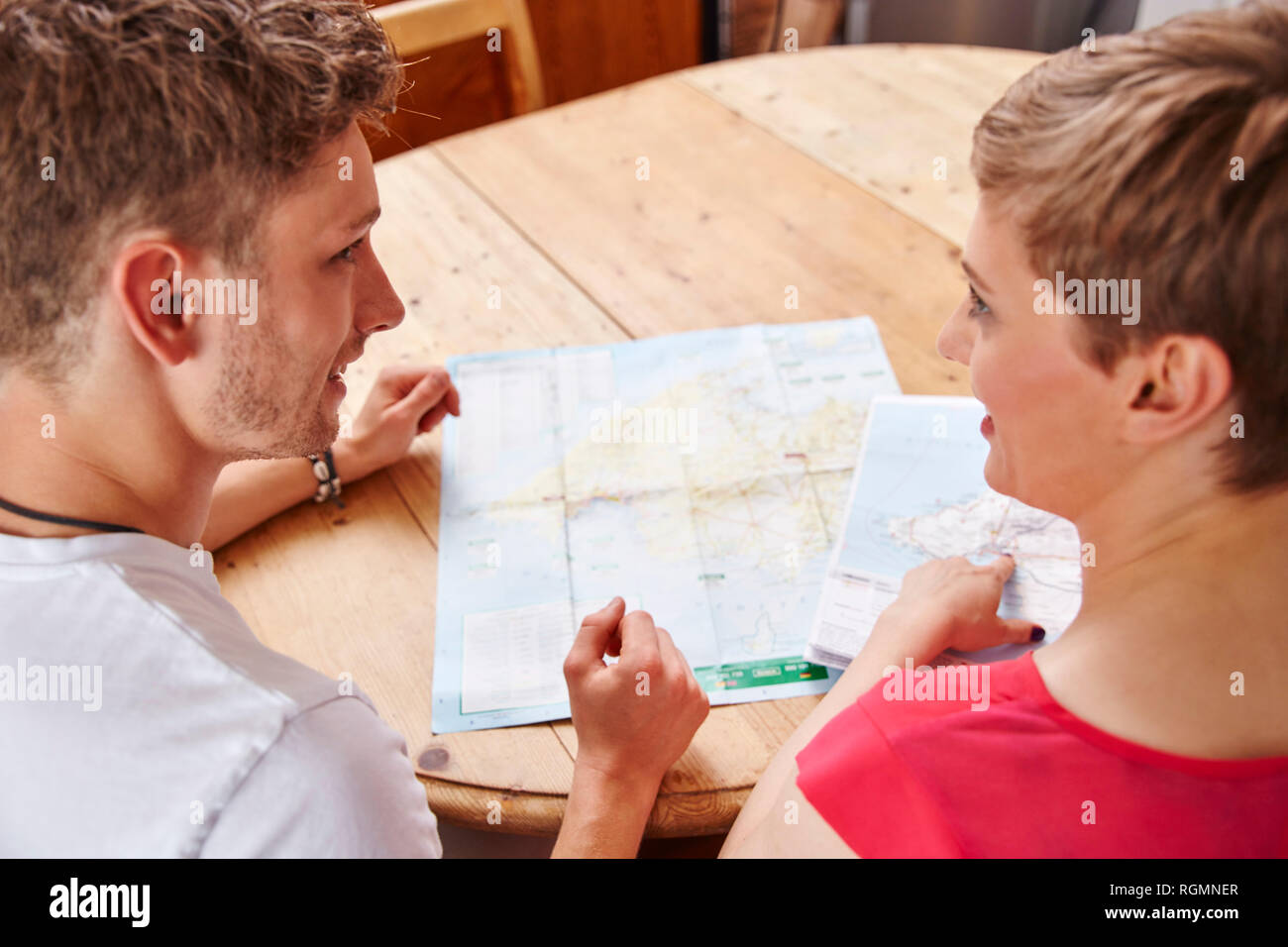 Straight map hi-res stock photography and images - Alamy
