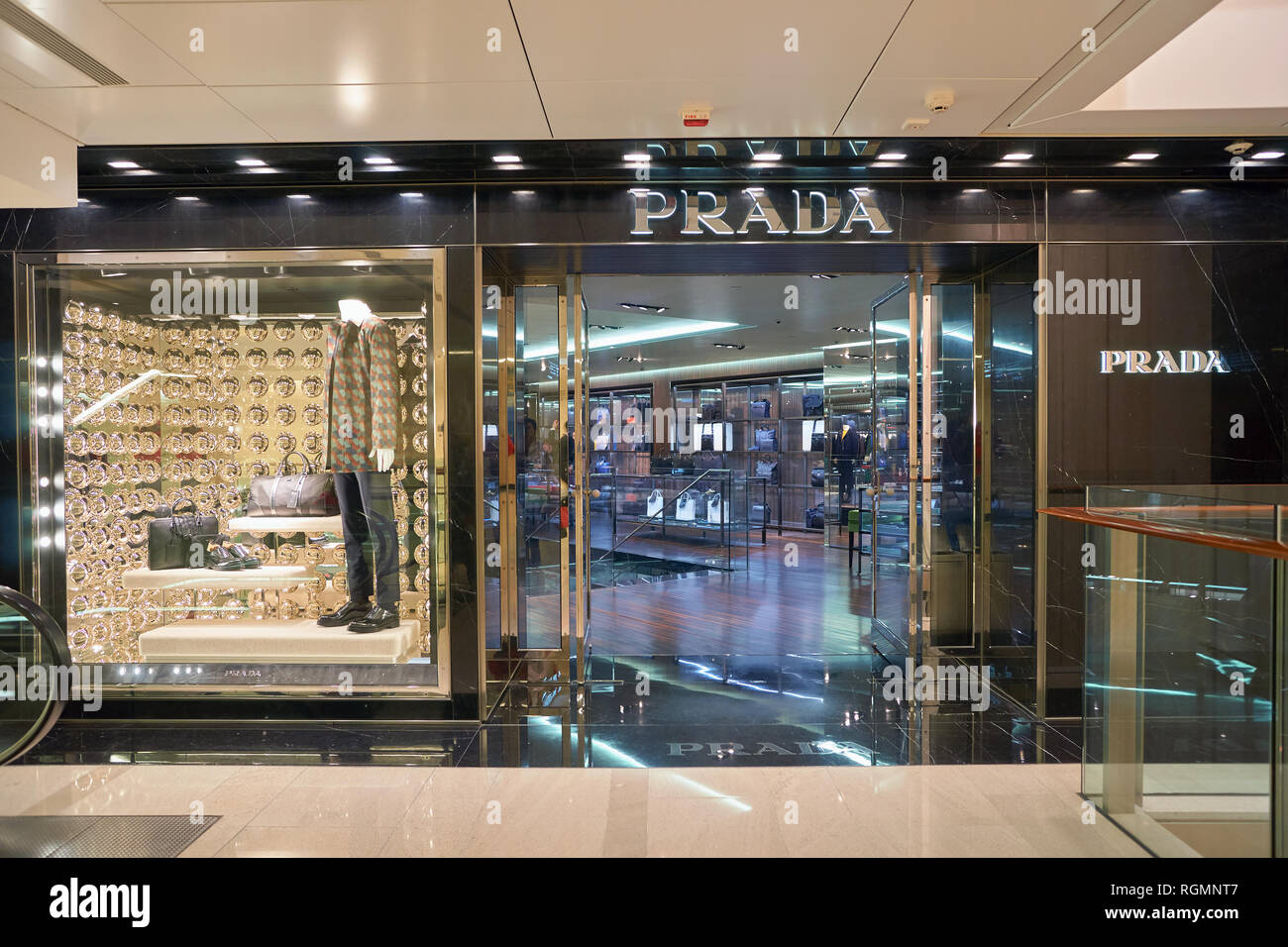 Prada outlet store hi-res stock photography and images - Alamy