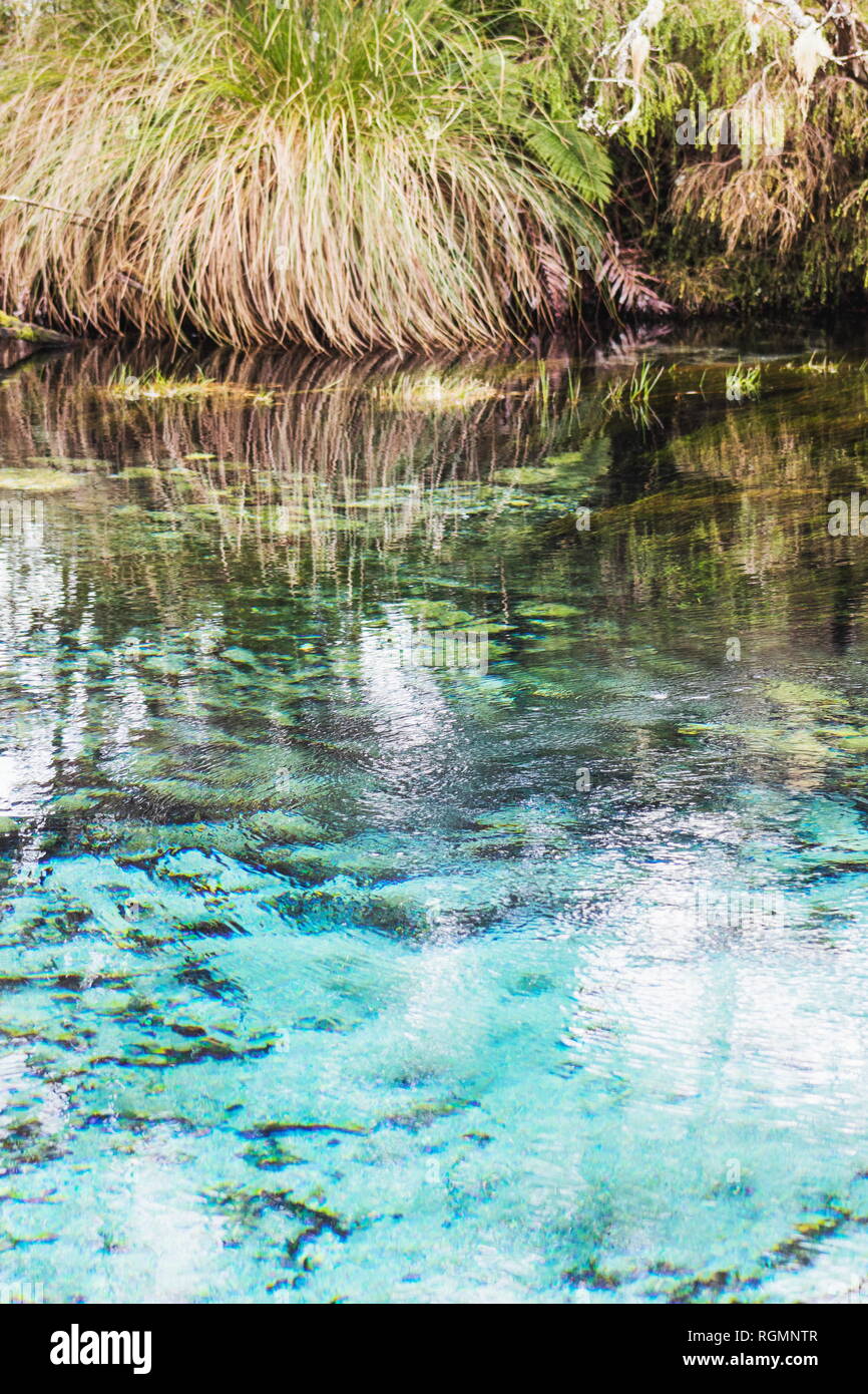 Abstract nature background image of the clear fresh water of ...