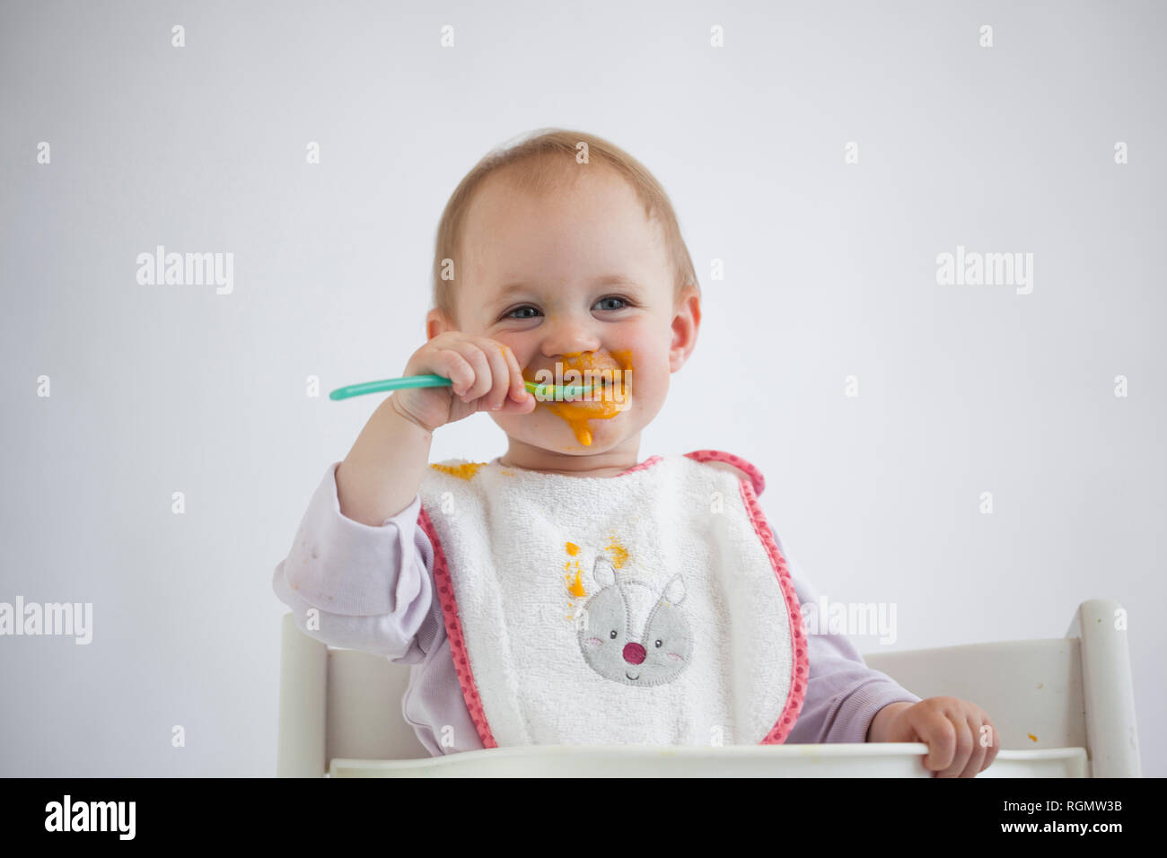 Girl on the chair hi-res stock photography and images - Alamy