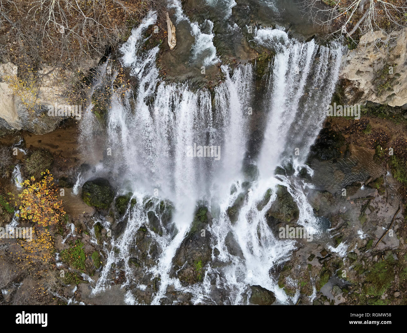 USA, Virginia, Falling Springs Waterfall Stock Photo - Alamy