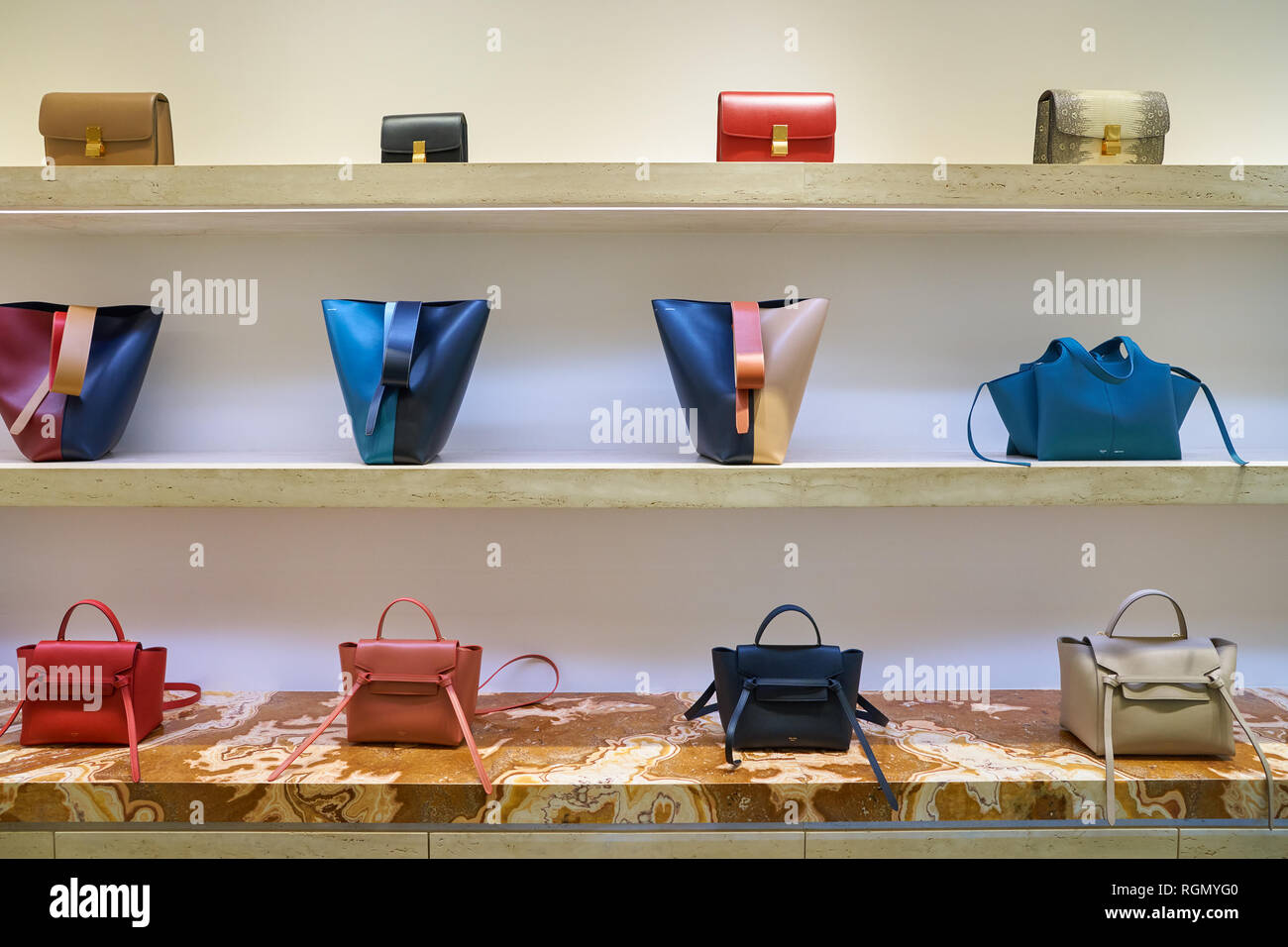 HONG KONG - CIRCA NOVEMBER, 2016: inside a store at the Elements ...