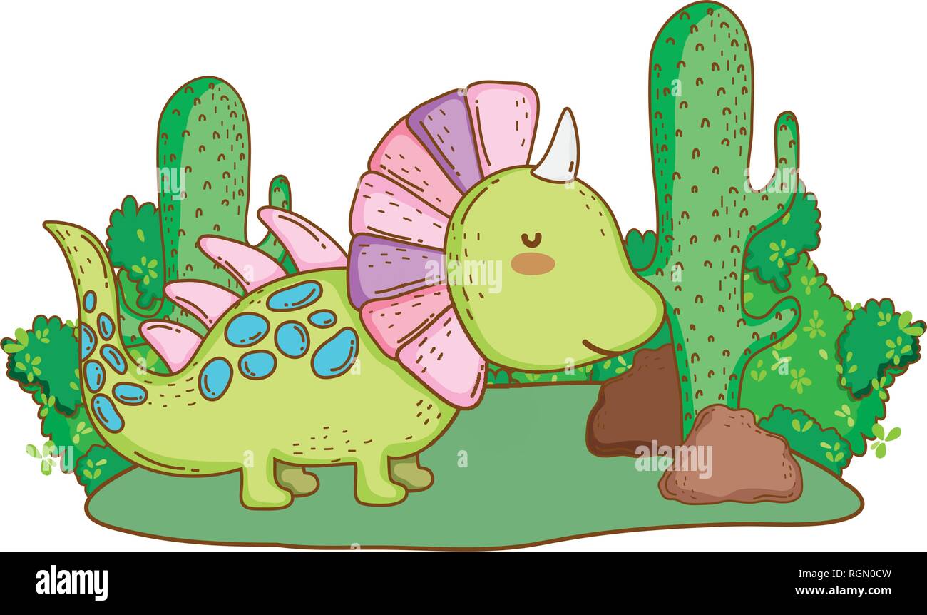 cute dinosaur character icon Stock Vector Image & Art - Alamy